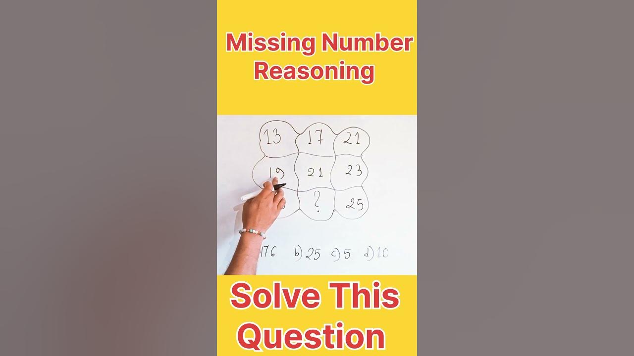 reasoning classes/missing number/number analogy/how to find missing number/ #maths - YouTube