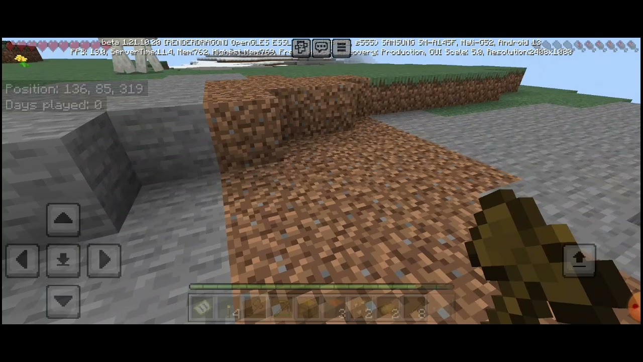 My first gameplay of minecraft survival series #1 - YouTube
