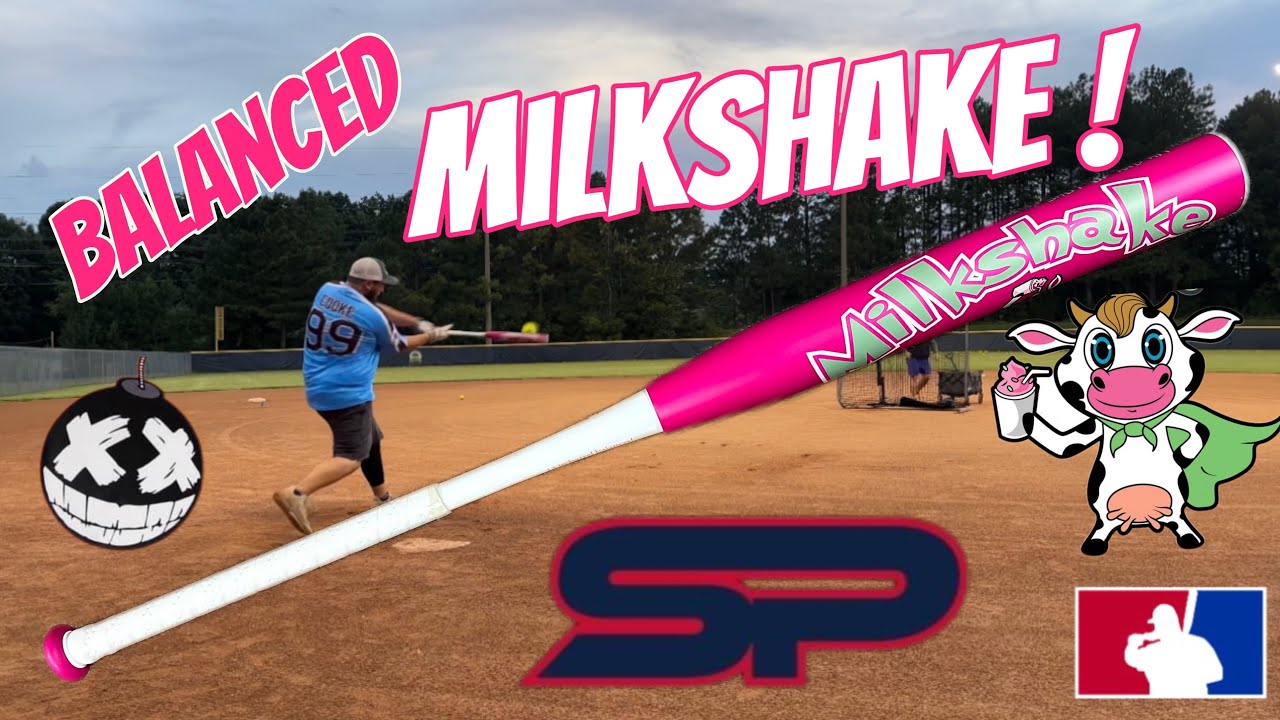 Short Porch Balanced Milkshake Softball Bat Review - YouTube