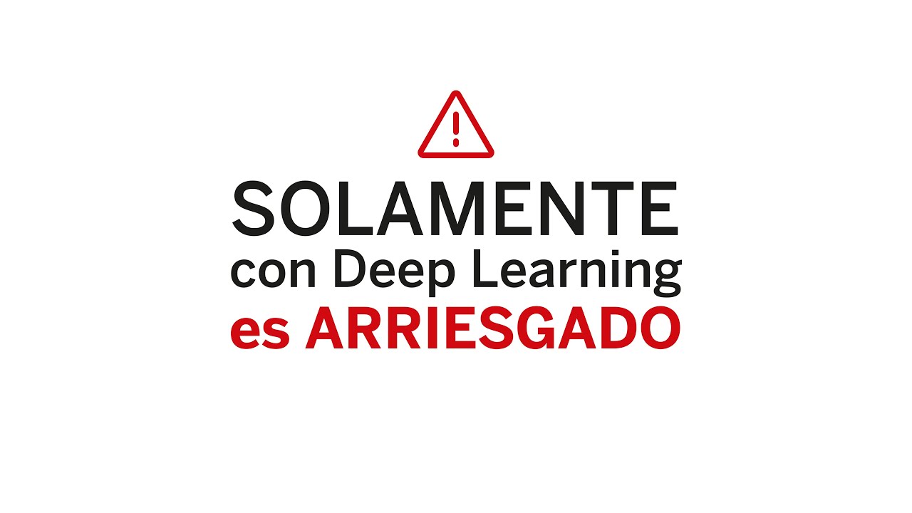 SÓLO con Deep Learning es arriesgado - YouTube