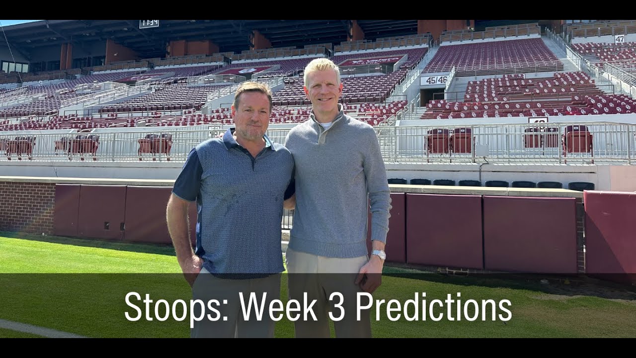 Stoops: Week 3 Predictions - YouTube
