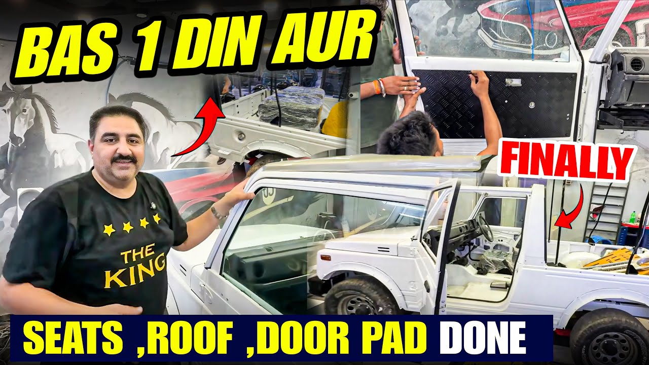 Bas 1 Din Aur Bacha Gypsy Ka | Checker Door Pads, Metal Roof, BREZZA ...