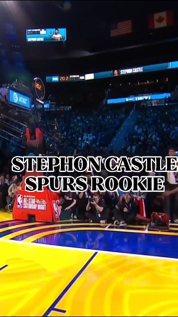 50 POINT DUNK BY STEPHON#NBA#SLAMDUNKCONTEST#castle - YouTube
