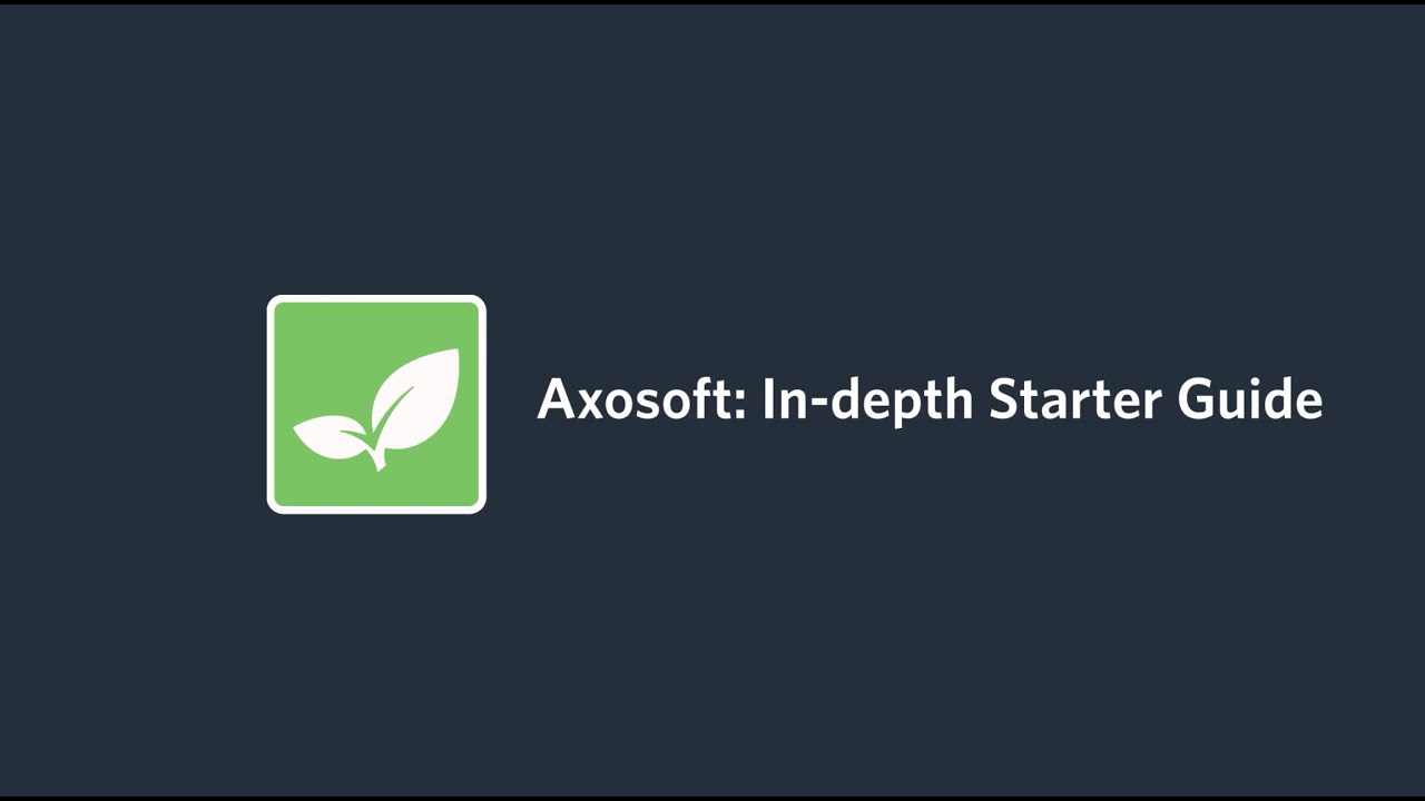 Axosoft: In-Depth Starter Guide - YouTube