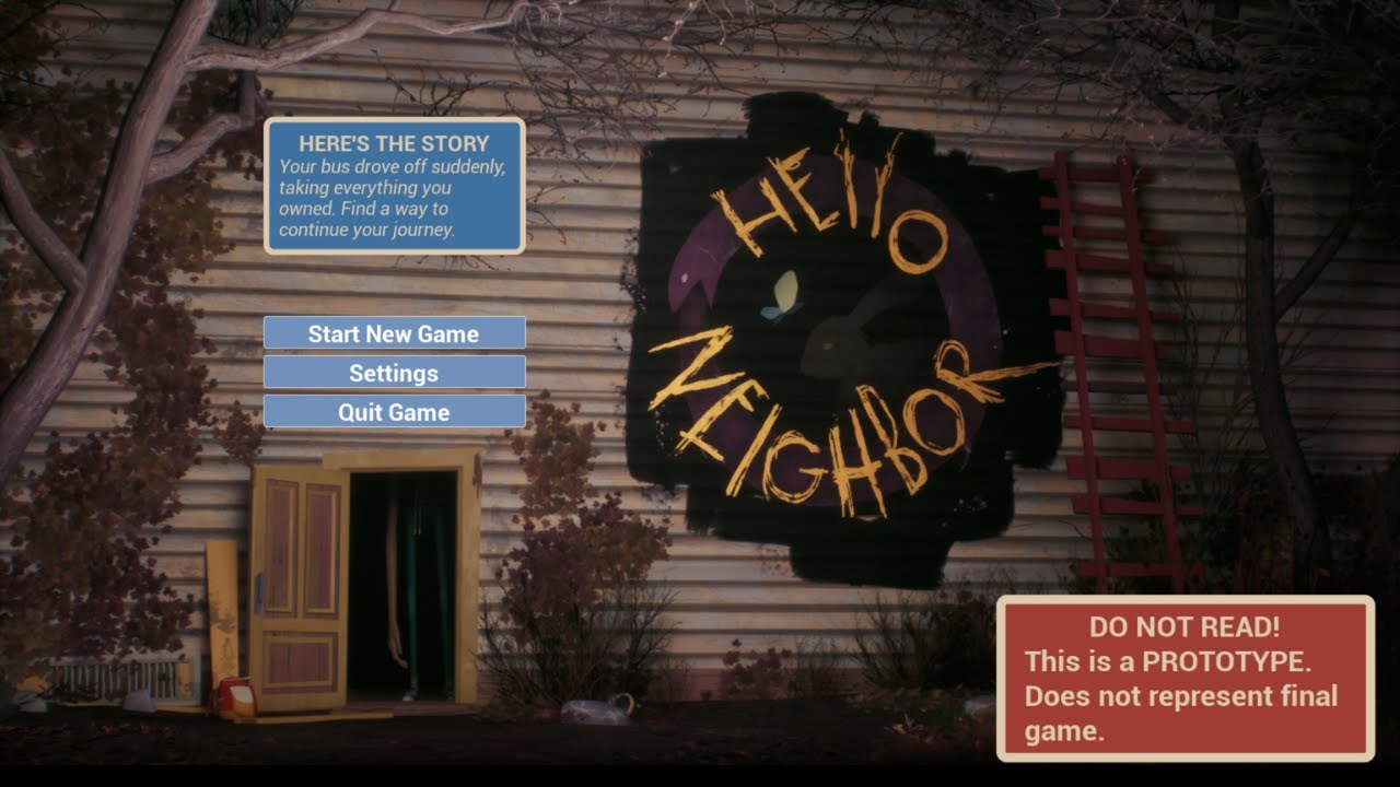 Hello neighbor 3 | Prototype 2 | Full game play - YouTube