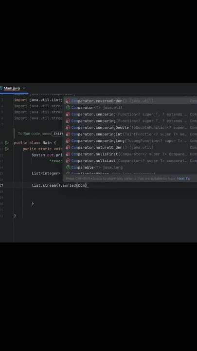 Java 8 interview questions | reverse the order of list | CODING GYAN 😍 #codewithharry #java8 ...