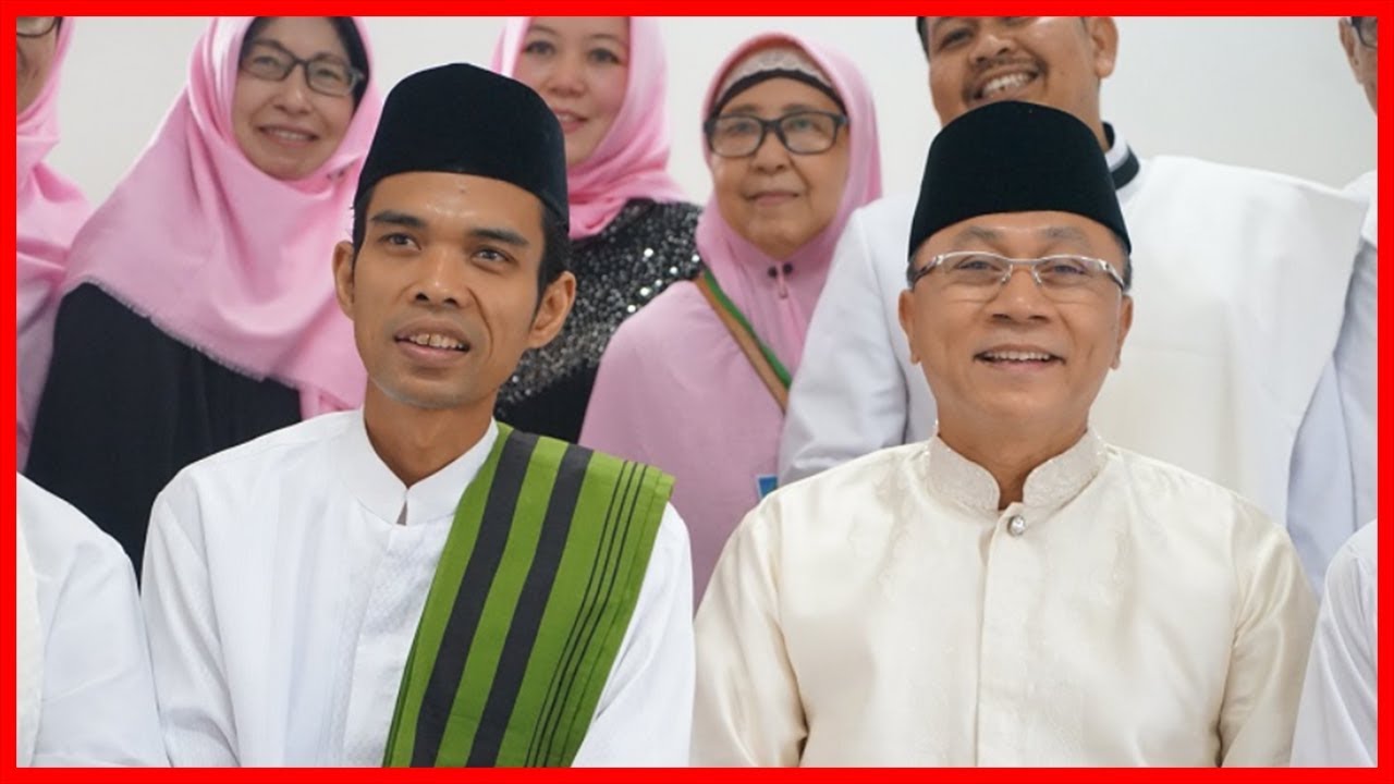Tolak Jadi Cawapres Abdul Somad Saya Lebih Tepat Jadi Dai Youtube