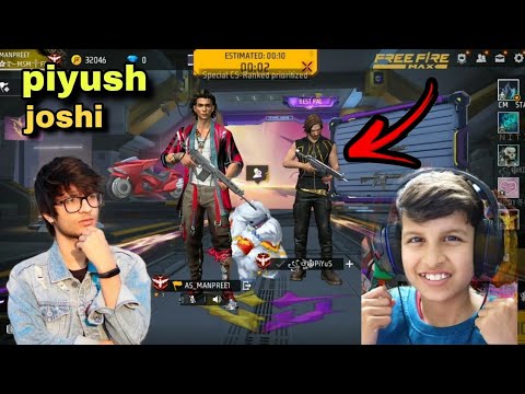 piyush Joshi playing with me 😱 ️ ️@pyush gaming - YouTube