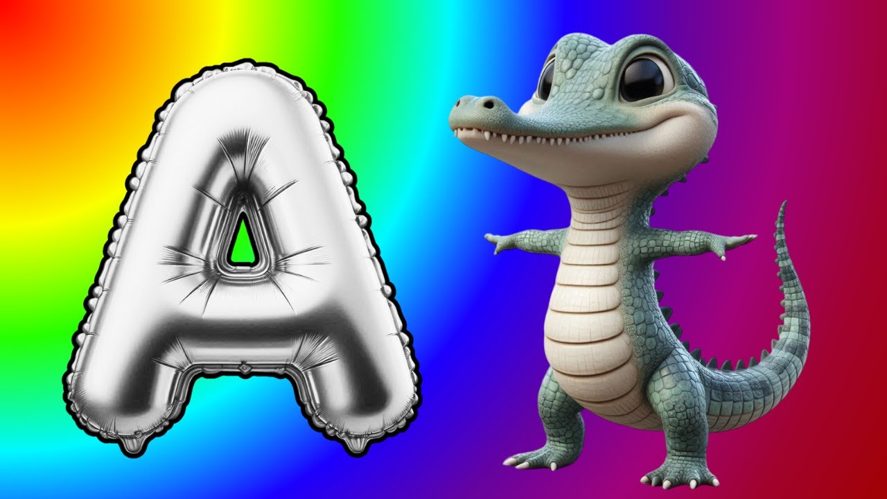 ABC Songs for Children - ABCD Animals Song - Phonics Songs & Nursery ...