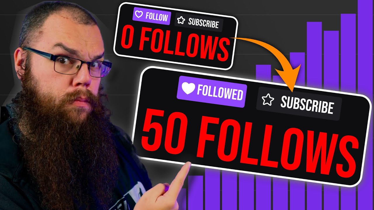 How to get your FIRST 50 Followers on Twitch in 3 Simple Steps! - [2024 ...