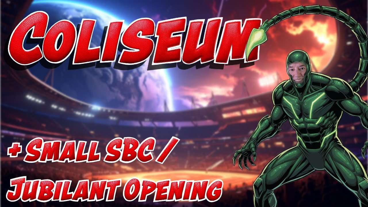 MCOC Coliseum + Small SBC & Jubilant Opening / GIVEAWAY TOMORROW ...