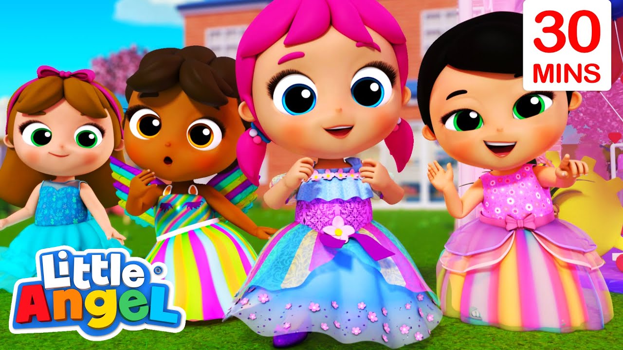 Princess Play Time | Little Angel | Trick or Treat | Spooky Halloween ...