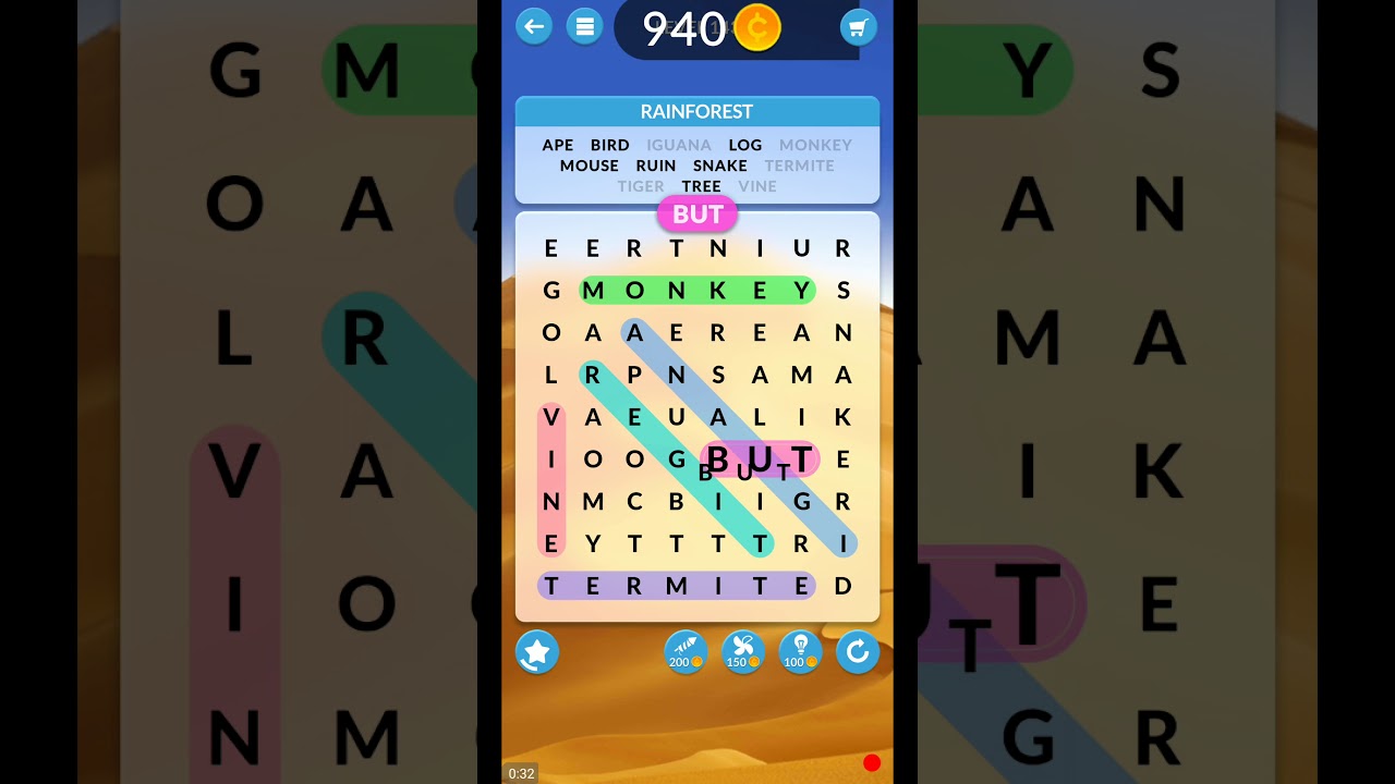 WORDSCAPES SEARCH LEVEL 143 ANSWERS masaya ang mga salita - YouTube