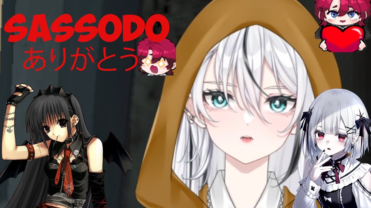 Hi, I'm Sassodo! 🦇 English VTuber Vampire Debut! 🖤 - YouTube