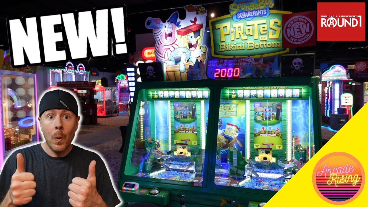 BRAND NEW Spongebob Marble Pusher Arcade Game - YouTube