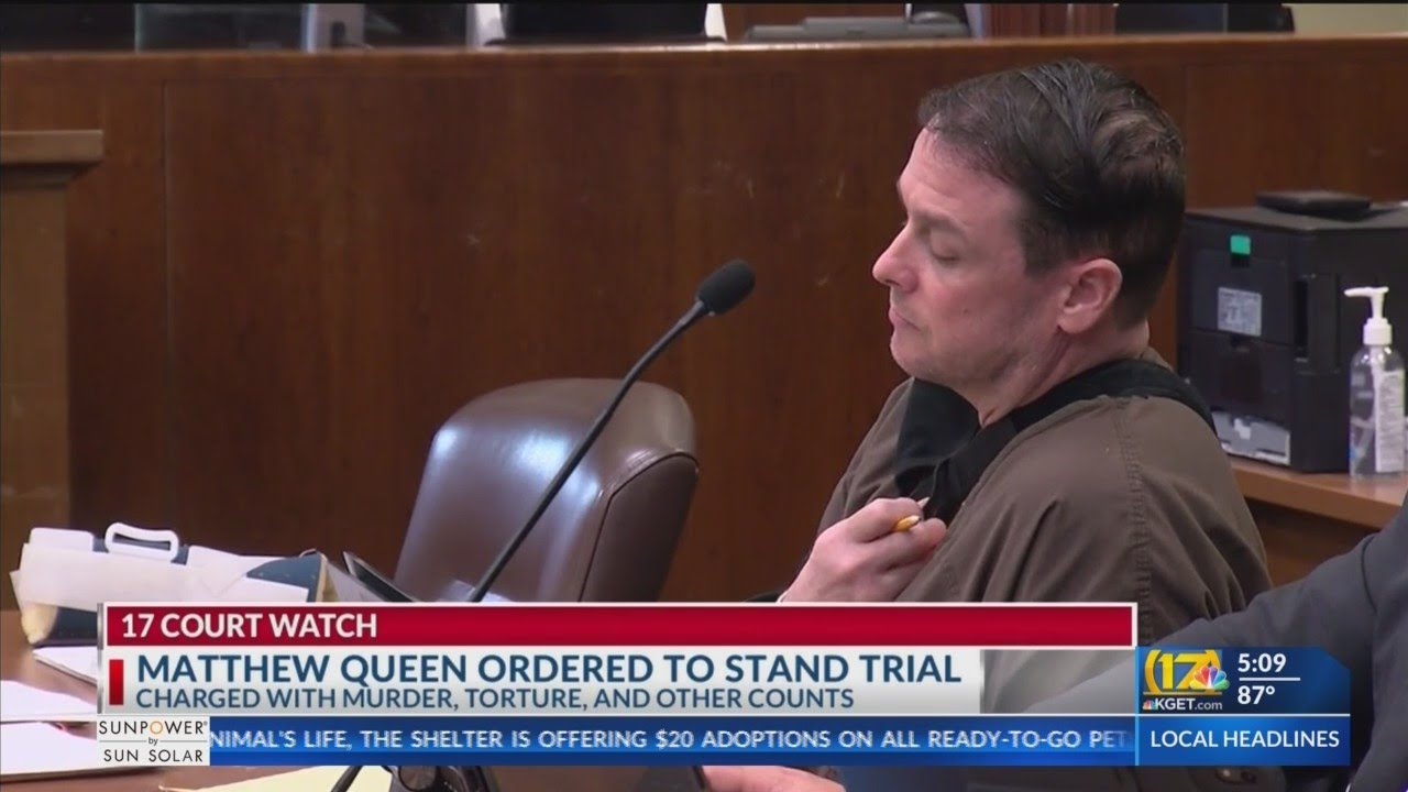 Matthew Queen ordered to stand trial on 34 counts, including torture ...