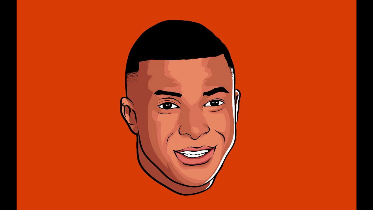 COMMENT DESSINER UN CARTOON - MBAPPE - YouTube