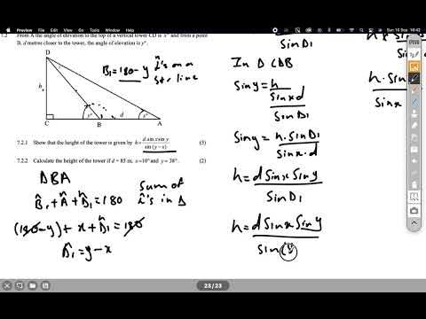 Grade 11 & 12 - 2D & 3D Trigonometry - YouTube