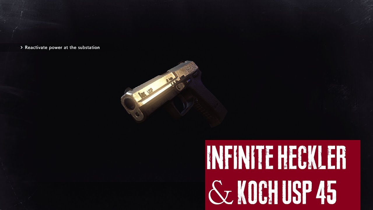 Resident Evil 3 Mod Demonstration: Infinite Heckler & Koch USP 45 - YouTube