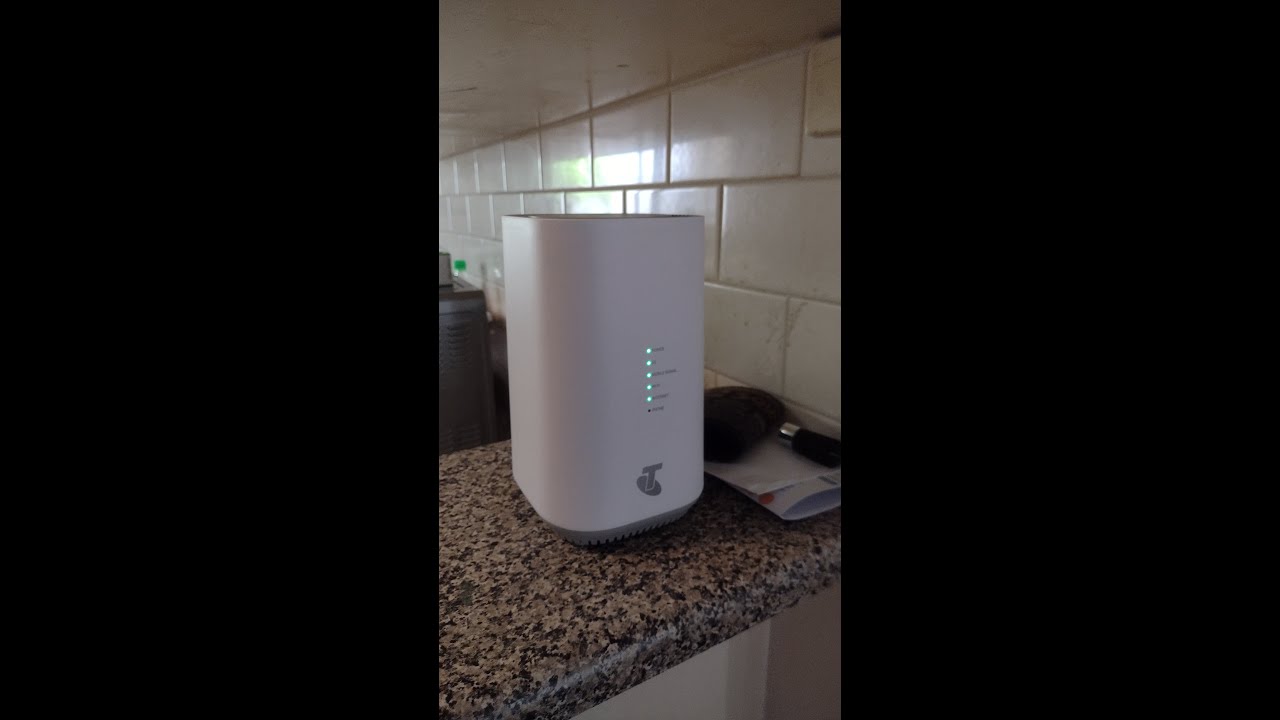 I got new internet today (Telstra 5G Modem) @Telstra - YouTube