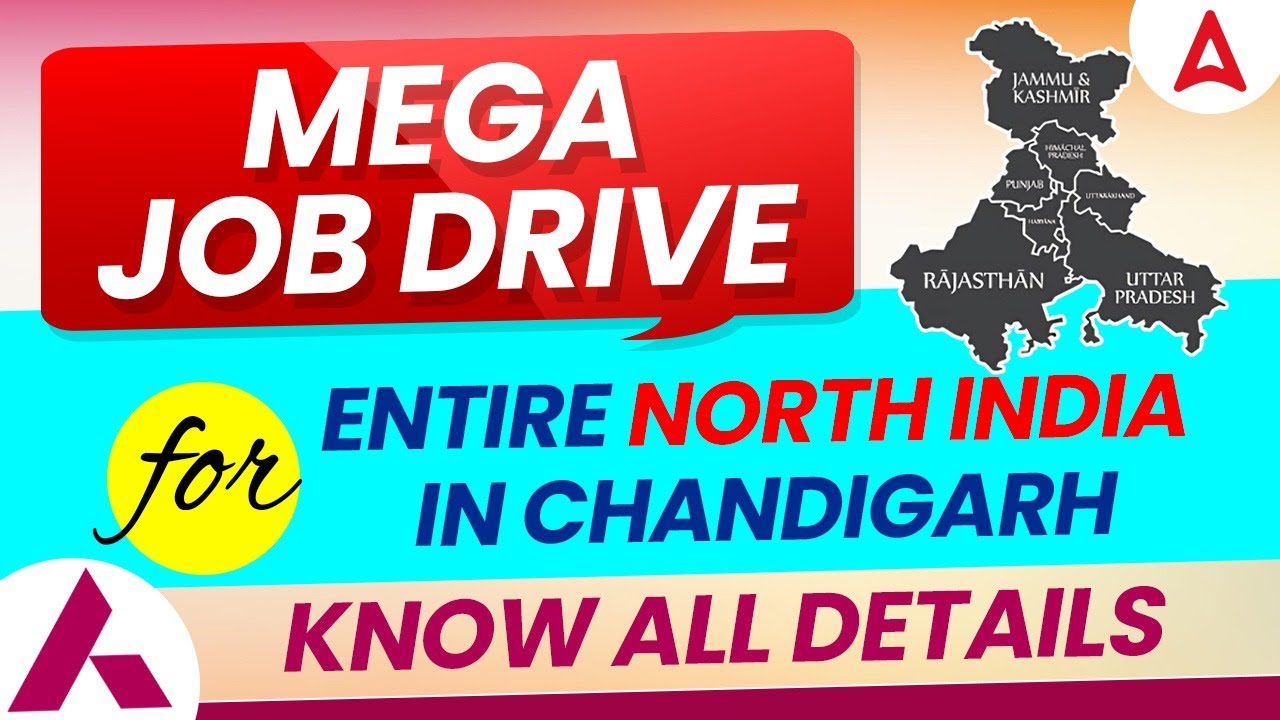 Mega Job Drive for Entire North India | Chandigarh Hiring Freshers ...