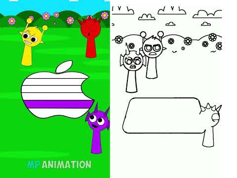 New Colour Match Puzzle Challenge - Incredibox Sprunki#sprunki #shorts #Creativity #Stopmotion