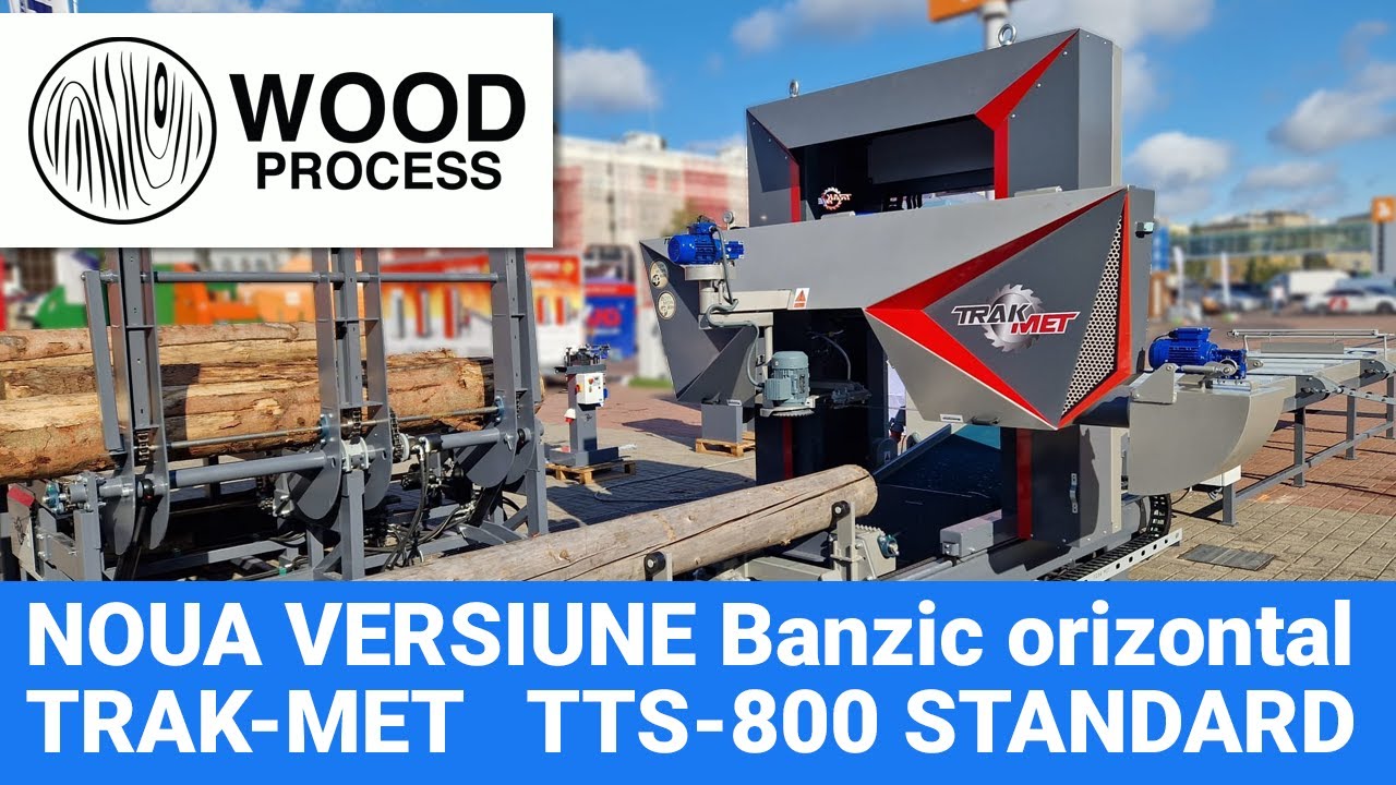 Noua versiune banzic orizontal TRAK-MET TTS 800 STANDARD - YouTube