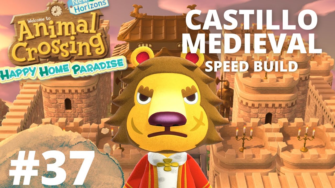 🏰 HACIENDO UN CASTILLO MEDIEVAL 🏰 | Speed Build | Animal Crossing Happy ...