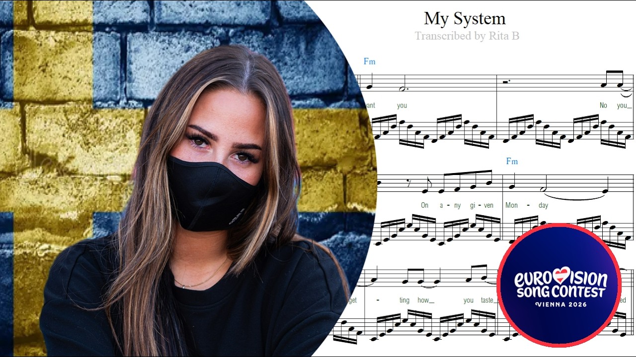 Felicia — My System — Piano Sheet Music — Eurovision 2026 - YouTube