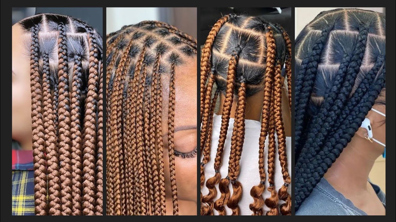 Box Braid Hairstyle Latest And Trendy Box Braids Hairstyles Ideas Youtube