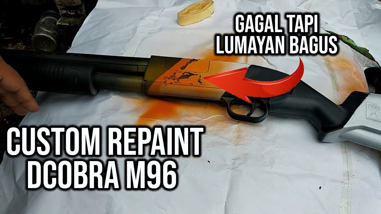 Custom repaint dcobra m96 - YouTube