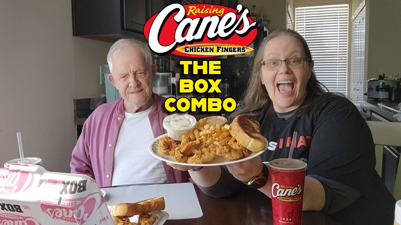Raising Cane's The Box Combo Review - YouTube