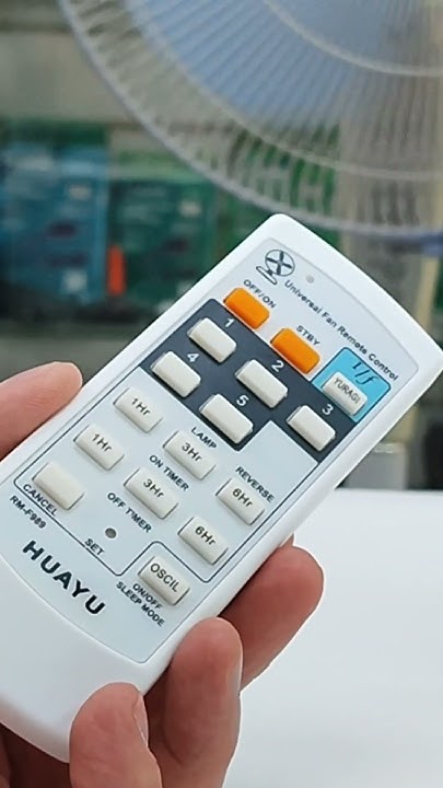 Настроить для вентилятора обучаемый и универсальный пульты Huayu #пульт ...