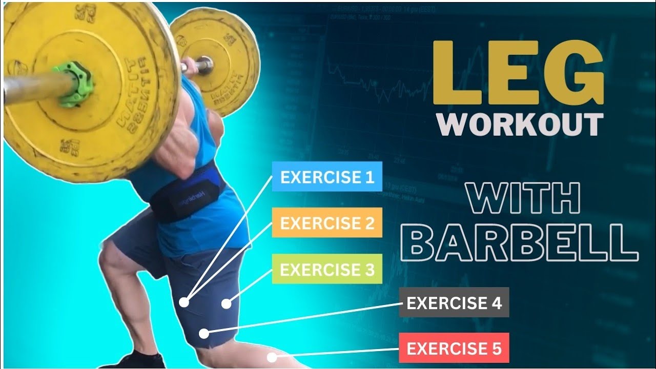 TOP 5 BARBELL LEG WORKOUT | Effective Leg Workout | Correct Way to do ...