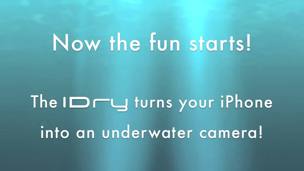 iDry Waterproof iPhone 4 / 3G / 3GS Case - YouTube
