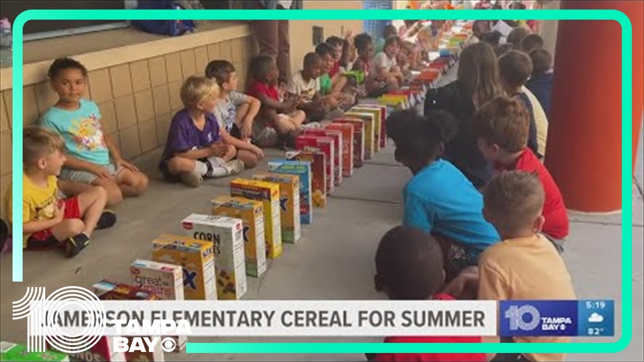 Jamerson Elementary 'Cereal for Summer' - YouTube