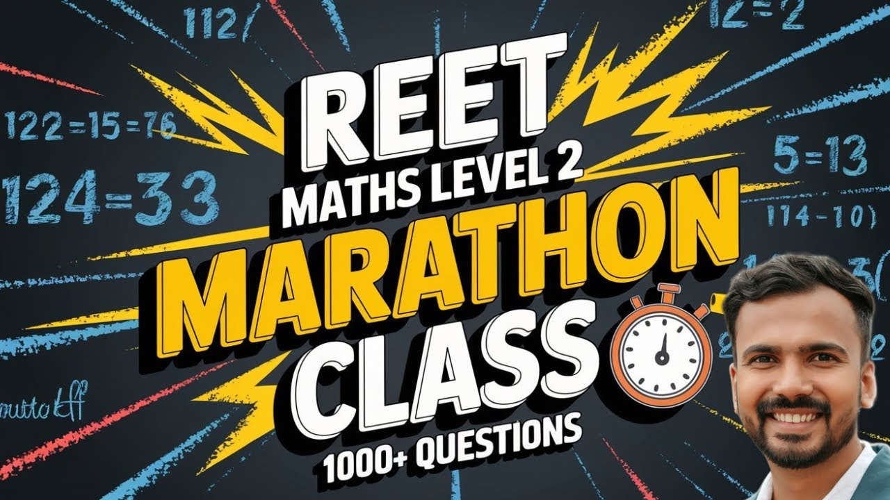 REET level 2 maths marathon class - YouTube
