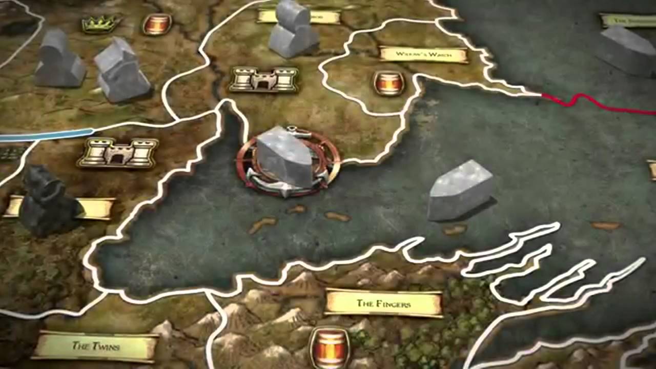 Game of Thrones the Board Game - Mustering - YouTube