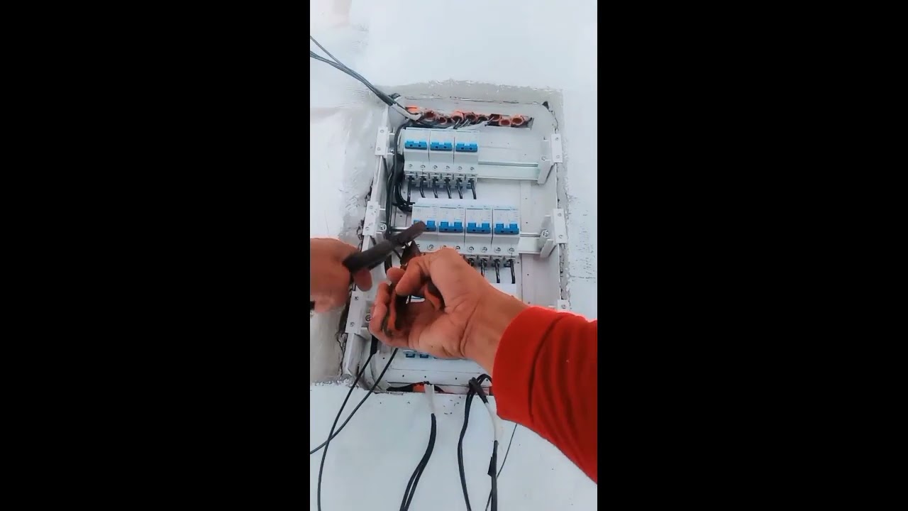 chint panel breaker installation tutorial. - YouTube