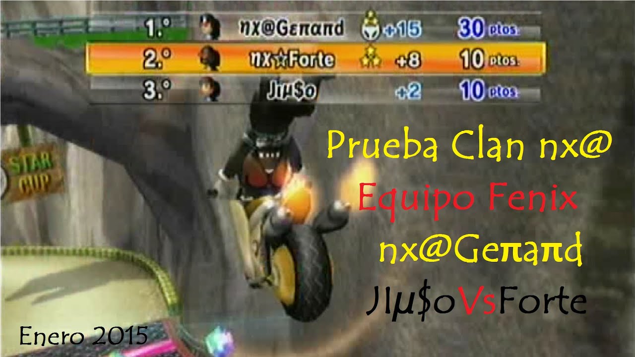 MKWii Prueba Gerard Clan nx@ - YouTube