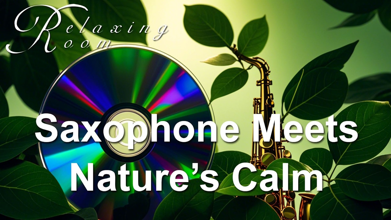 3 Minutes of Smooth Jazz Saxophone for Relaxation | Spinning CD with ...