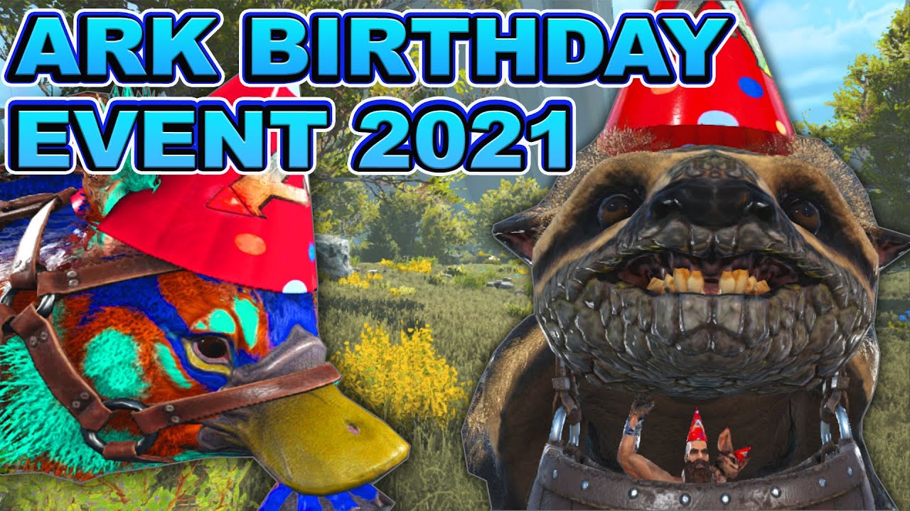 Ark Birthday Event 2021 | Celebrating on the new Ark Genesis 2 Map ...