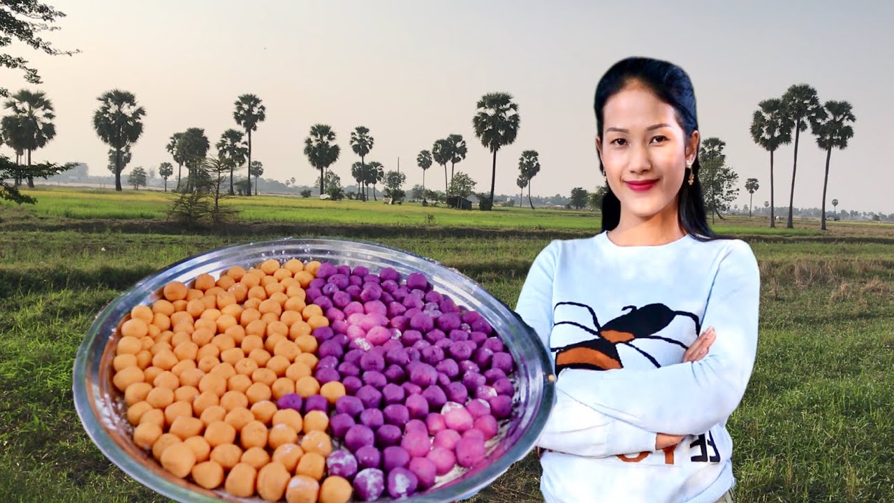 How To Make Dried Sweet Potato Dessert | Thyda Cooking TV | - YouTube