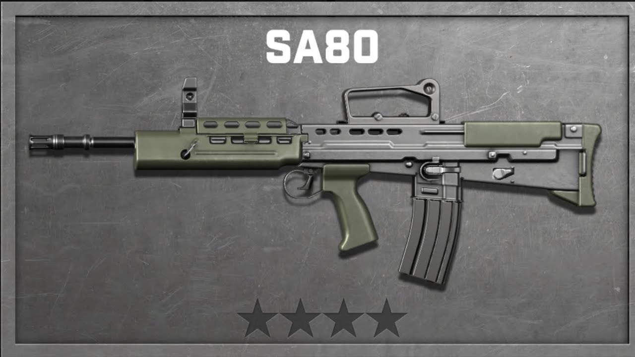 SA80 NATO ASSAULT RIFLE - YouTube