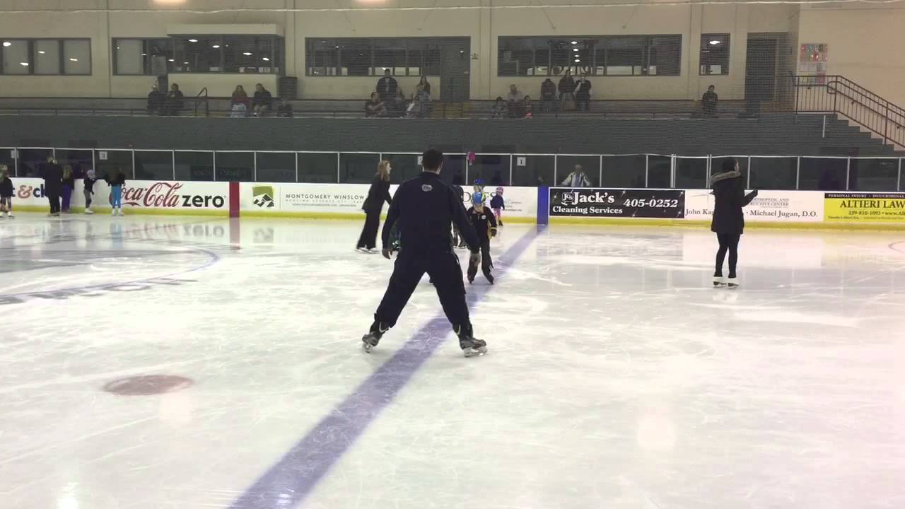 Valerie ice skating classes2 - YouTube