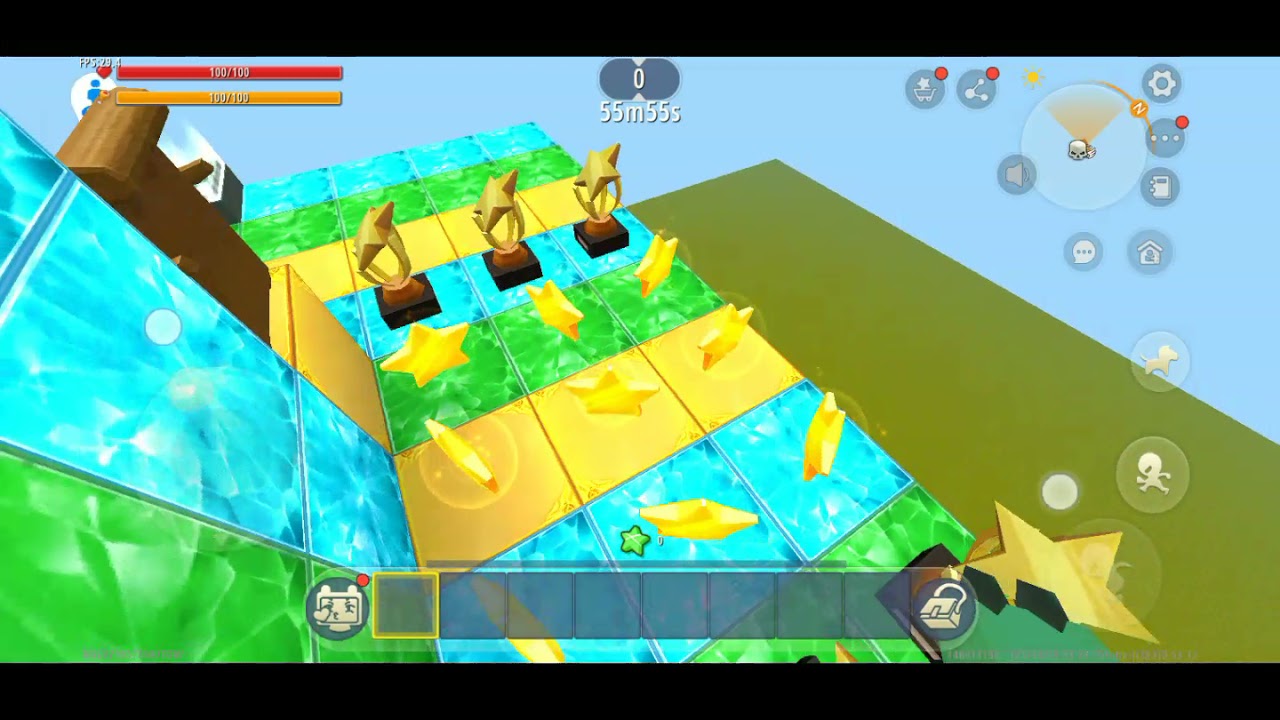 parkour mini world và sinh tồn mini world tập 2 - YouTube