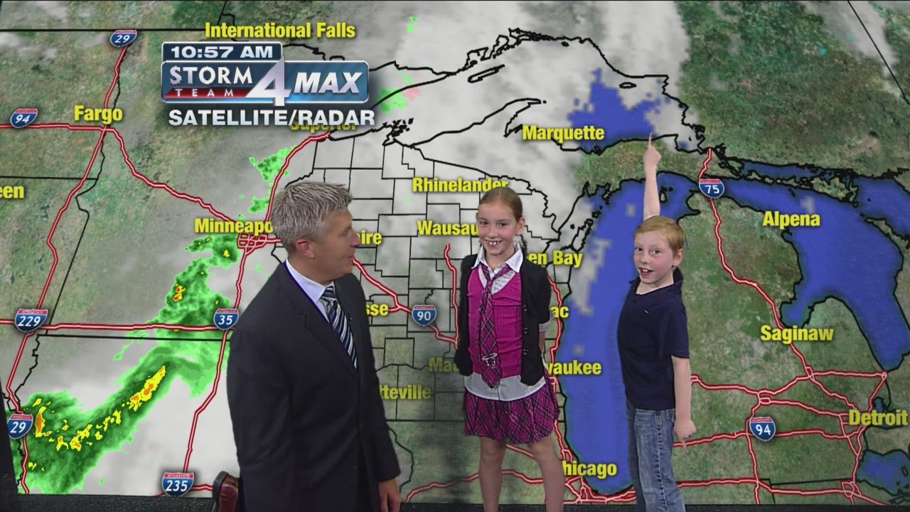 Vince Vitrano's kids help Brian Gotter out with the weather - YouTube