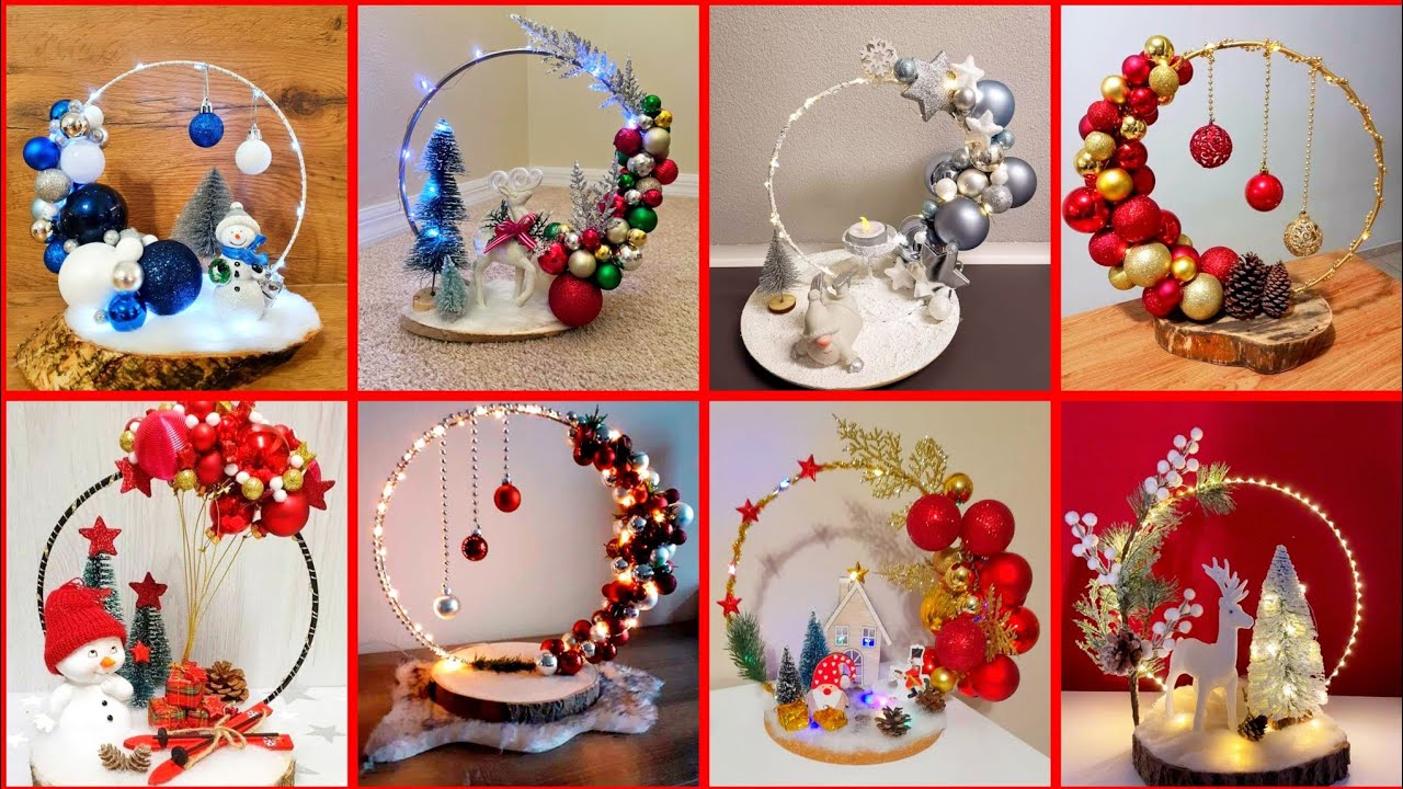 110+ Popular Christmas Hulla Hoop Designs || Hulla Hoop Centerpieces ...