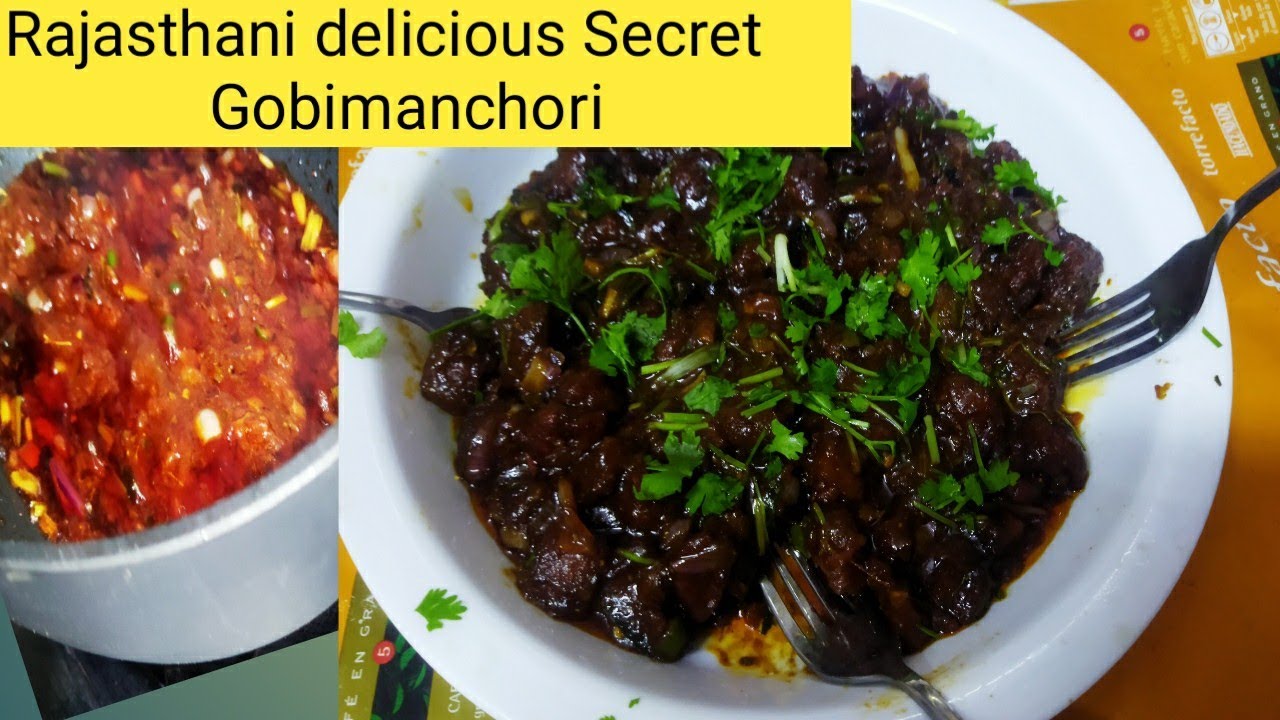 Gobi Manchori |Rajasthani delicious Secret Gobi Manchurian |Desert ...