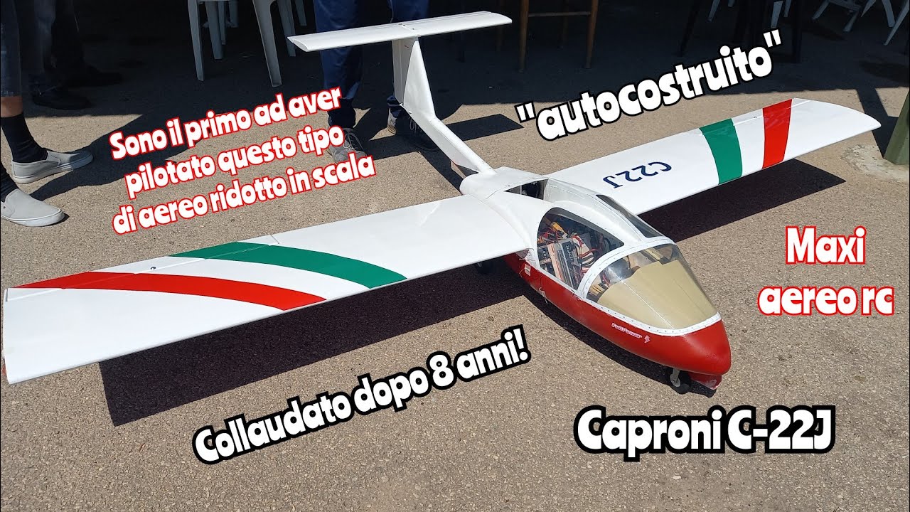 Caproni Vizzola C-22J - ho eseguito un collaudo impegnativo, unico ...